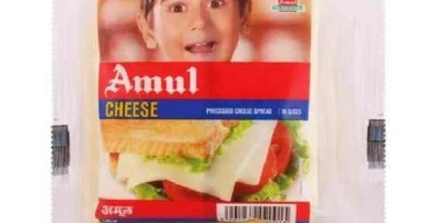 Amul Plain Cheese Slices 200 g (Pack)